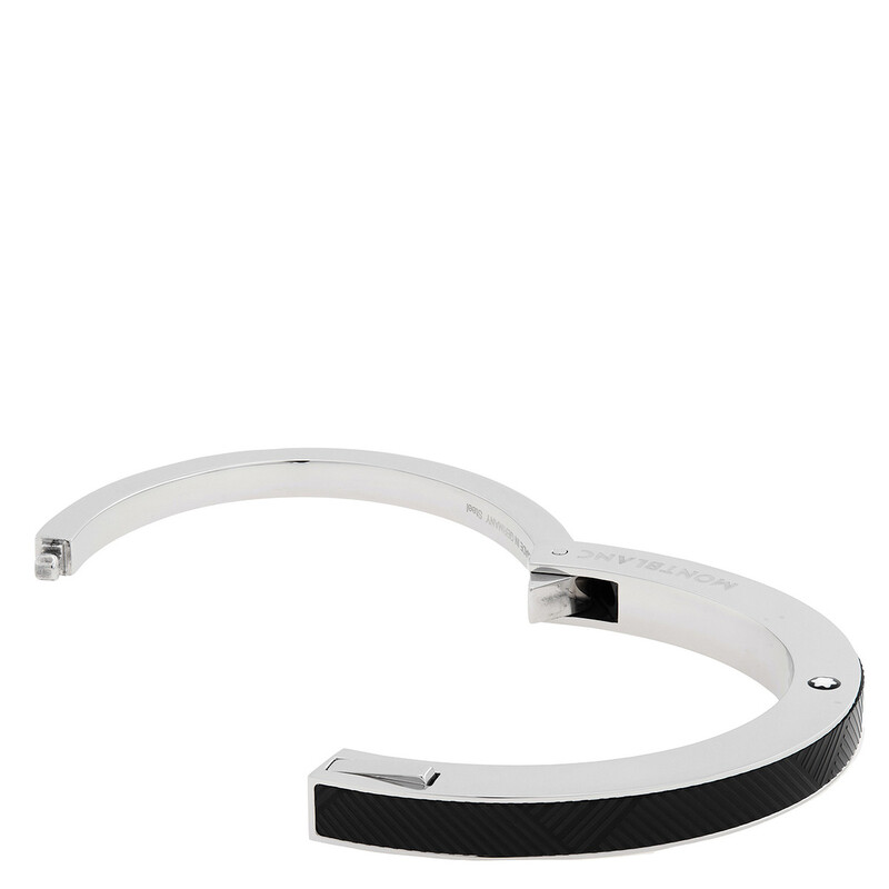 Montblanc Bangle In Steel With Extreme Pattern, Size 60 136015 ...