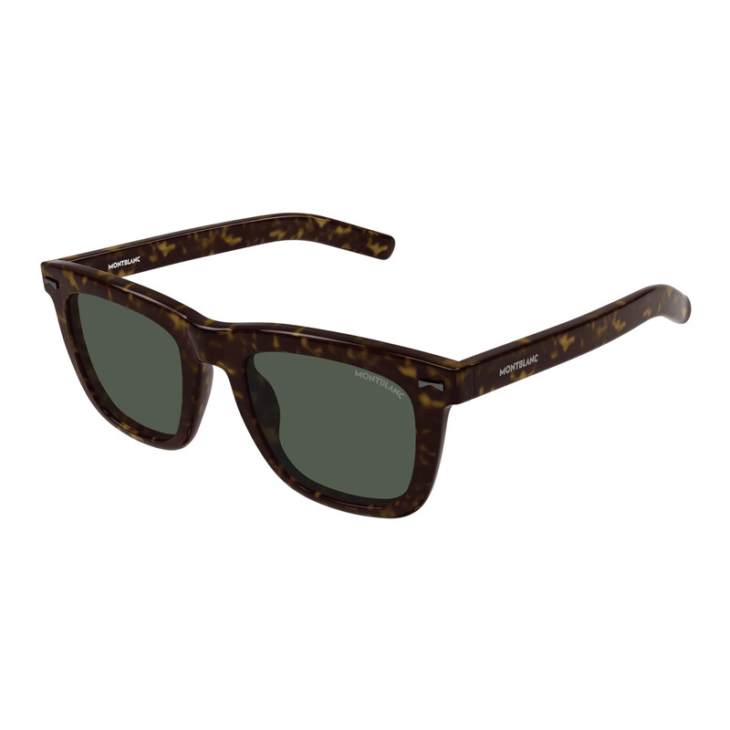 Montblanc Green Square Men's Sunglasses MB0226S 002 53 889652400068 ...