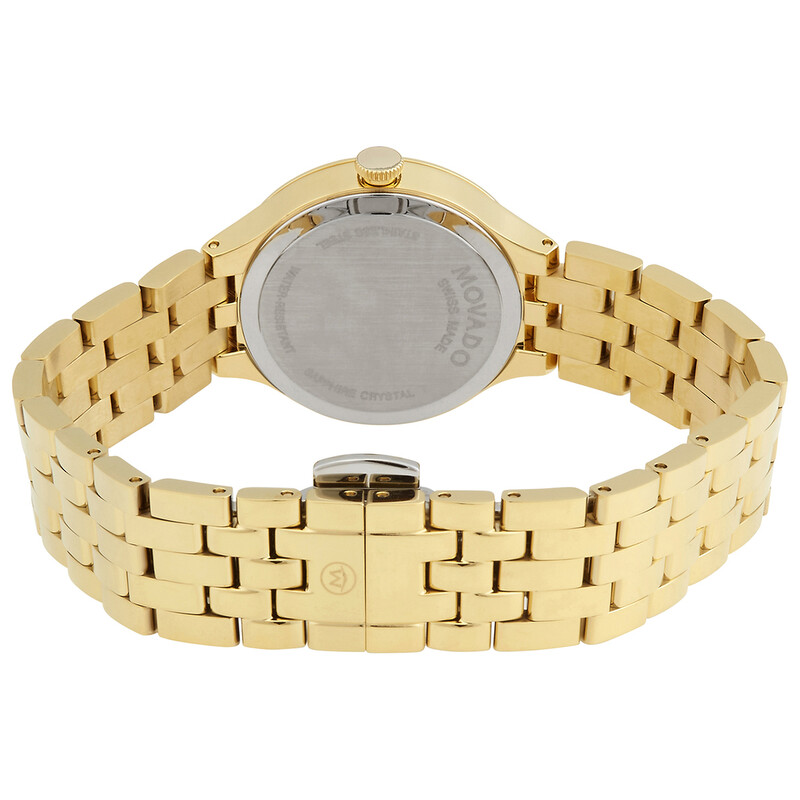 Movado Veturi Quartz Black Museum Dial Ladies Watch 0607420 - Watches ...
