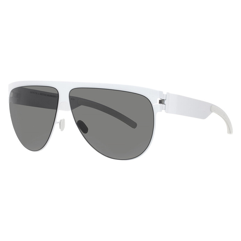 Mykita Dark Grey Browline Unisex Sunglasses COLLAB-ELEKTRA F57 64 ...