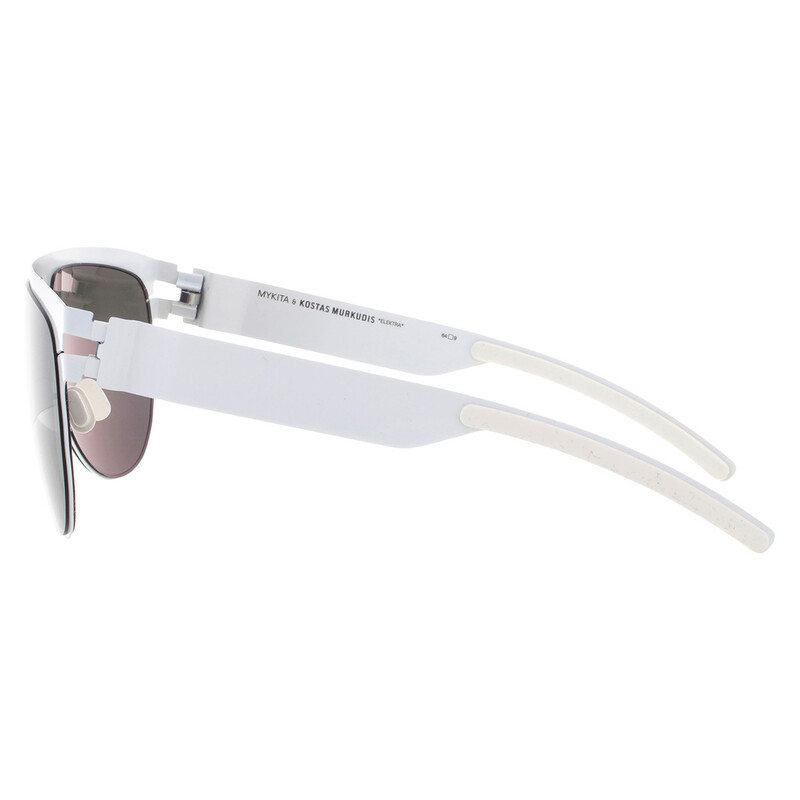 Mykita Dark Grey Browline Unisex Sunglasses COLLAB-ELEKTRA F57 64 ...