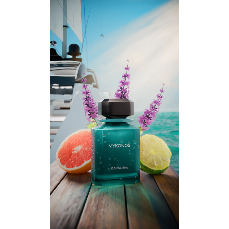Mykonos Unisex Sorrento Extrait de Parfum Spray 3.4 oz Fragrances ...