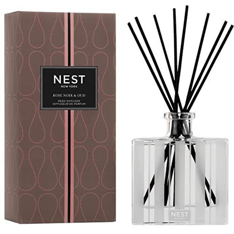 Nest Fragrances Rose Noir & Oud Reed Diffuser 5.9 oz Fragrances NEST08 ...