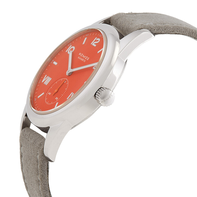 Nomos Club Campus Nonstop 36mm Manual Wind Red Dial Ladies Watch 716 ...