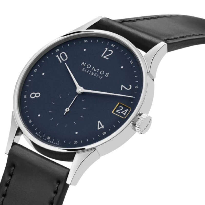 Nomos Minimatik 39 Hand Wind Blue Dial Watch 1252 - Watches, Minimatik ...