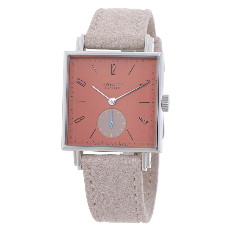 Nomos Tetra Terra Hand Wind Terracotta Red Dial Watch 438.SB - Watches ...