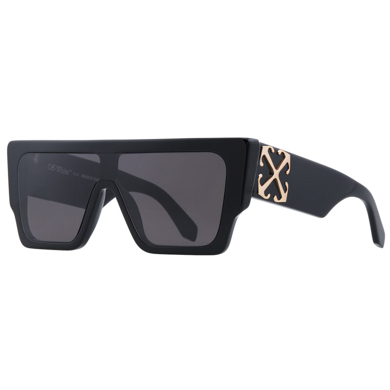 Off-White MARION Dark Grey Round Unisex Sunglasses OERI14F 1007 133 ...