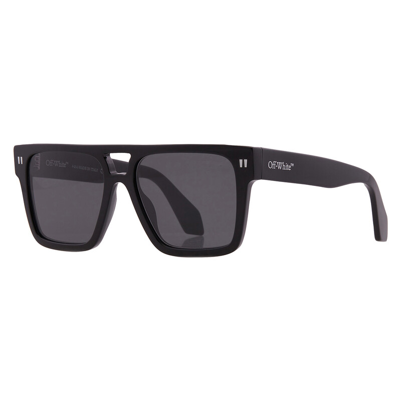 Off-White SPRINGFIELD Dark Grey Square Unisex Sunglasses OERI133 1007 ...