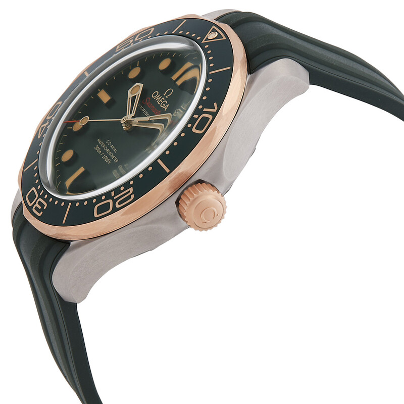 Omega Seamaster Automatic Chronometer Green Dial Men's Watch 210.92.42 ...