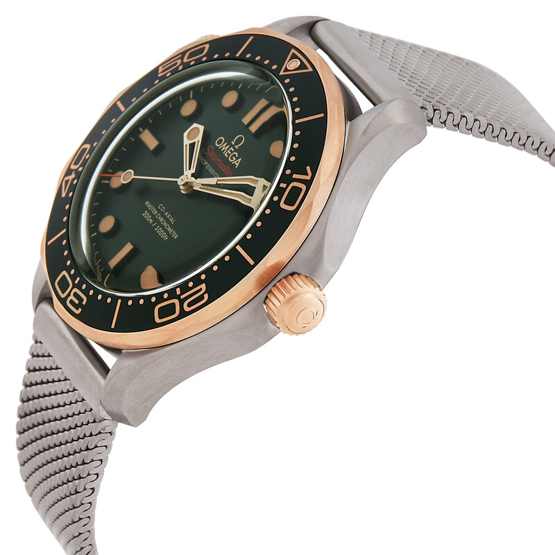 Omega Seamaster Automatic Chronometer Green Dial Men's Watch 210.90.42 ...
