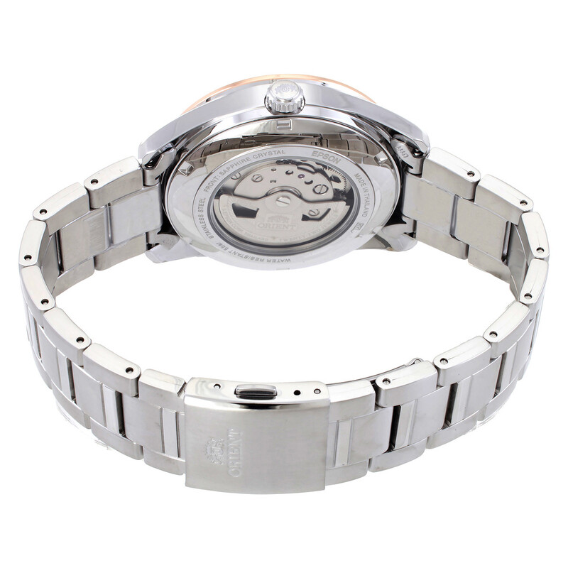 Orient Contemporary Stretto Day-Night Automatic Brown Dial Men's Watch ...