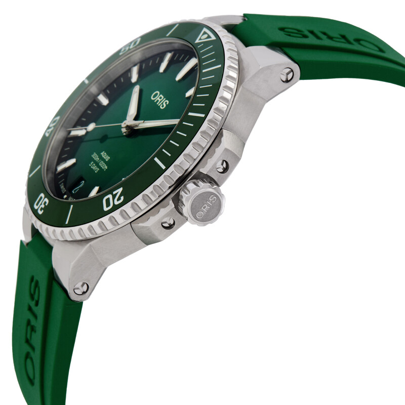 Oris Aquis Date Automatic Green Dial Men's Watch 01 400 7790 4157-07 4 ...