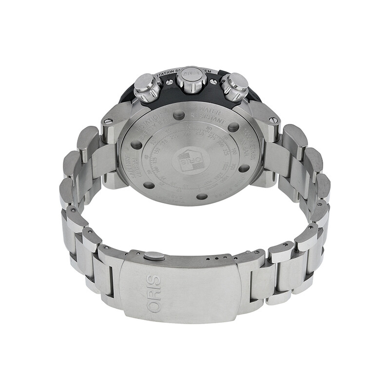 Oris ProDiver Chronograph Automatic Black Dial Men's Watch 01 774 7683 ...