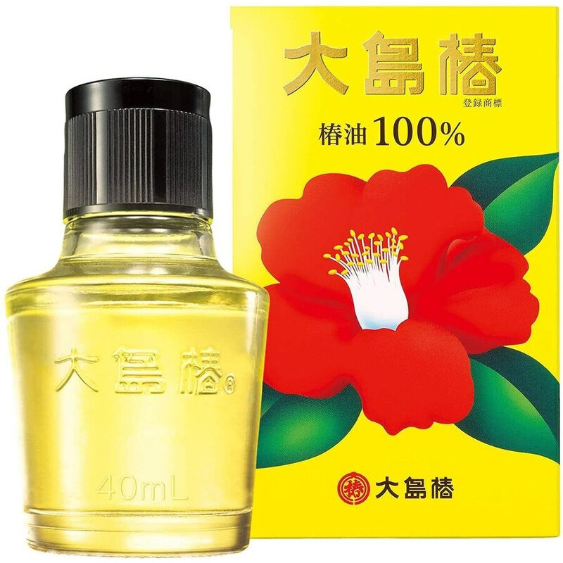 Oshima Tsubaki Unisex Pure Natural Camellia Oil 1.35 oz Hair treatments ...