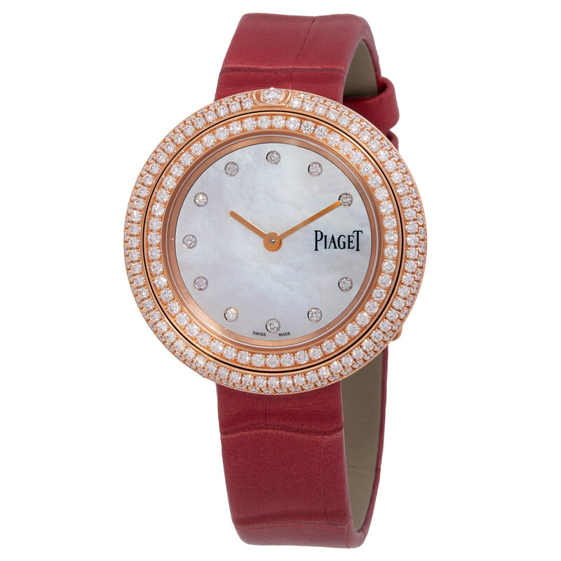 Piaget Possession Quartz Diamond White Mother of Pearl Dial Ladies ...