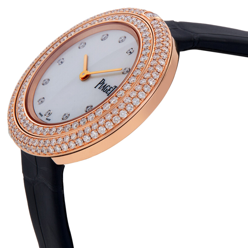 Piaget Possession Quartz Diamond White Mother of Pearl Dial Ladies ...