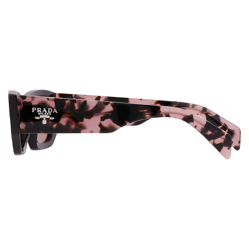 Prada Light Brown Rectangular Ladies Sunglasses PR A01S 13P60B 53 ...
