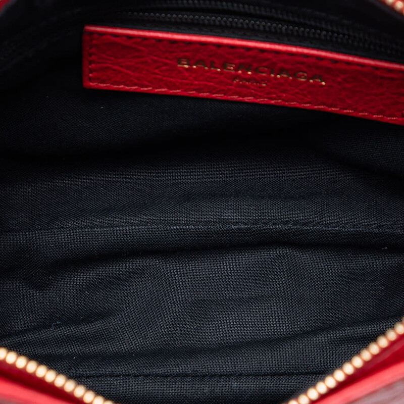 Balenciaga Pre-owned Balenciaga Lambskin Motocross Giant 12 Hip ...