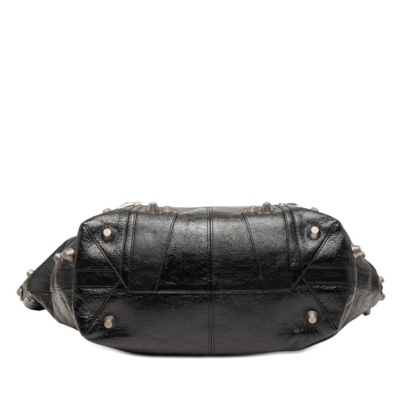 Balenciaga Pre-owned Balenciaga Medium Arena Lambskin Le Cagole Carry ...