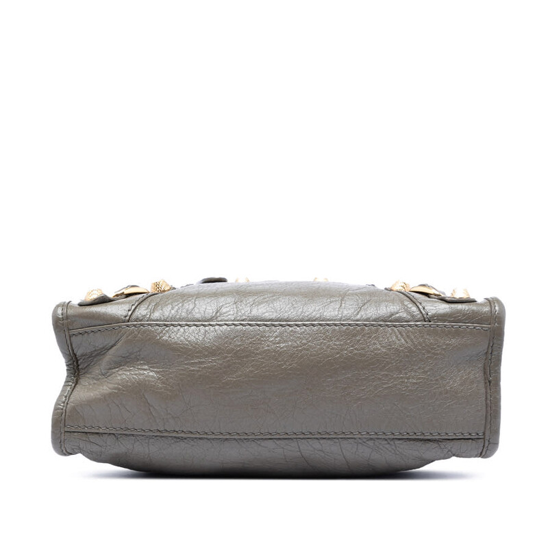 Balenciaga Pre-owned Balenciaga Mini Lambskin Motocross Giant 21 City ...