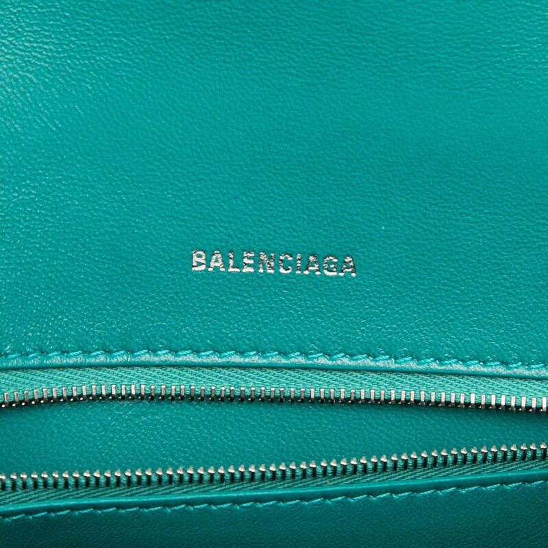 Balenciaga Pre-owned Balenciaga Small Shiny Box Calfskin Hourglass Top ...