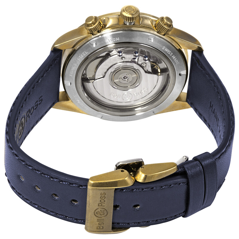 Bell And Ross Pre-owned Bell and Ross Aeronavale Chronograph Automatic ...