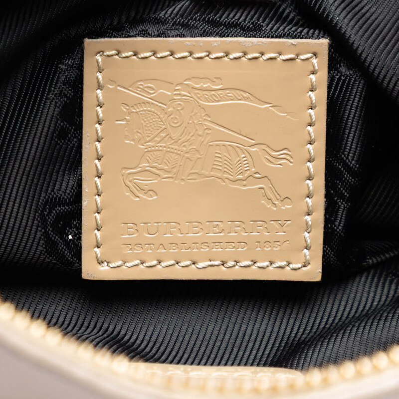 Burberry Pre-owned Burberry Quilted Nylon and Leather Sophie Shoulder ...