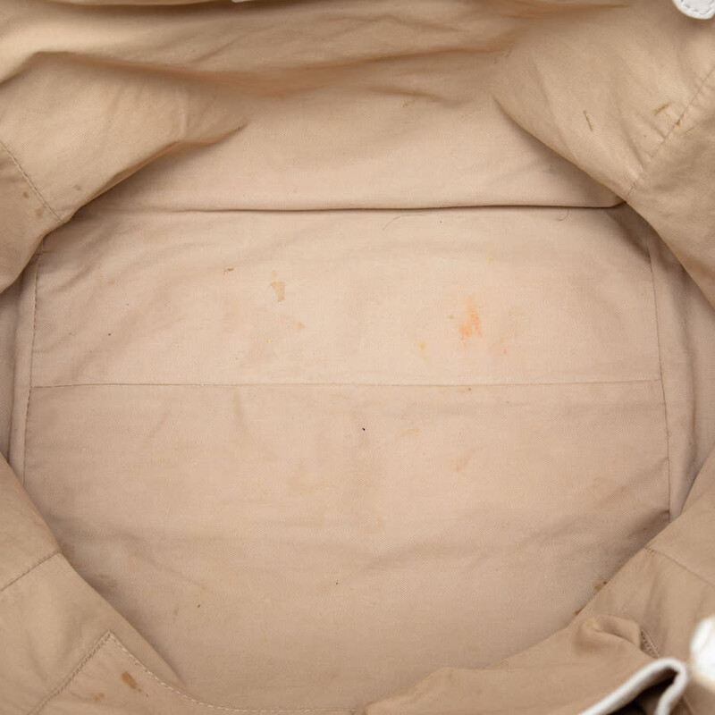 Burberry Pre-owned Burberry Small Leather Trimmed Haymarket Check ...