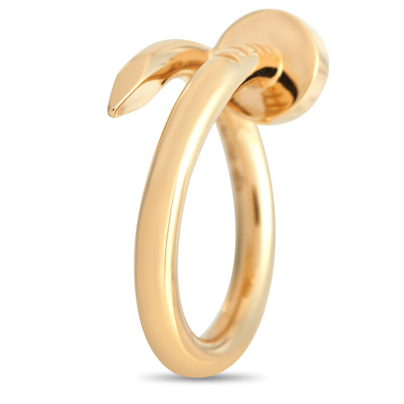 Cartier Pre-Owned Cartier Juste un Clou 18K Yellow Gold Ring 1242345-Y ...