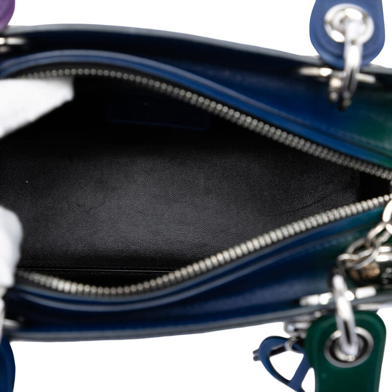 Dior Pre-owned Dior Medium Ombre Calfskin Lady Dior Ladies ...