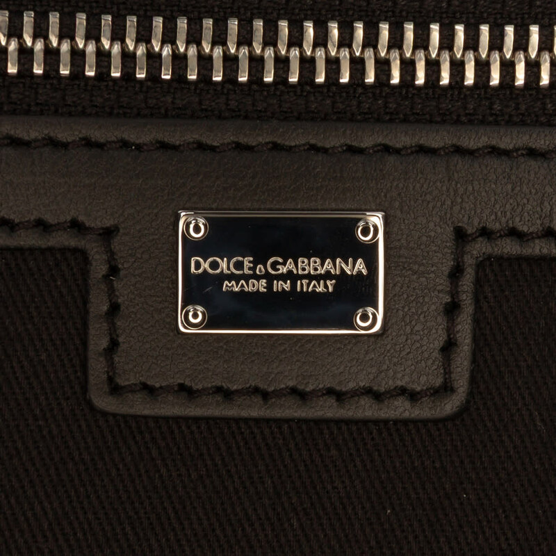 Dolce & Gabbana Pre-owned Dolce & Gabbana Large Logo Canvas Shopping ...