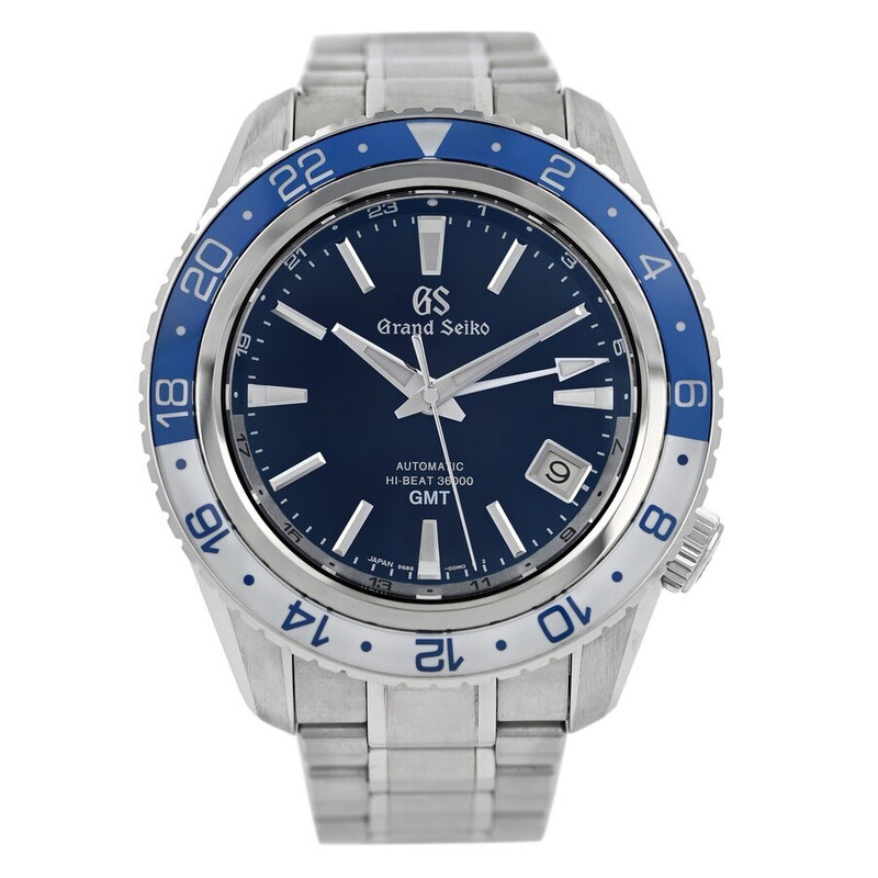 Grand Seiko Pre-owned Grand Seiko Sport Blue Dial Men's Watch SBGJ237G ...