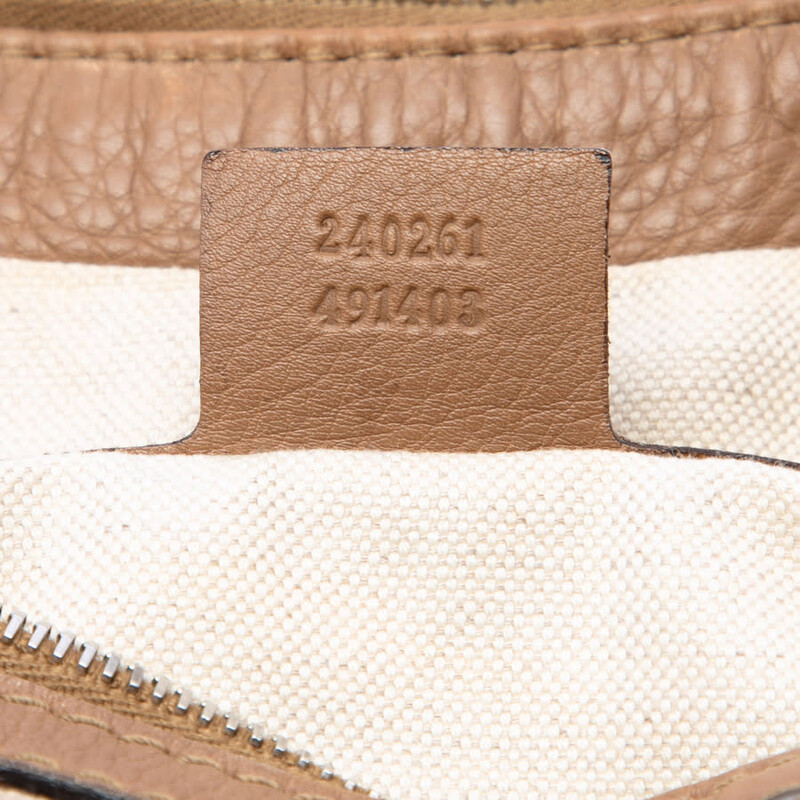 Gucci Pre-owned Gucci GG Canvas Techno Horsebit Hobo Ladies ...