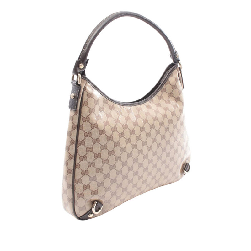 Gucci Pre-owned Gucci GG Crystal Abbey D Ring Shoulder Bag Ladies ...