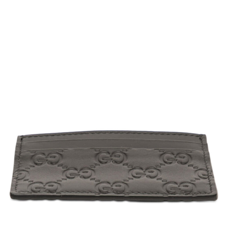 Gucci Pre-owned Gucci Guccissima Card Holder Unisex URZKZ00R0D4J1K1S ...