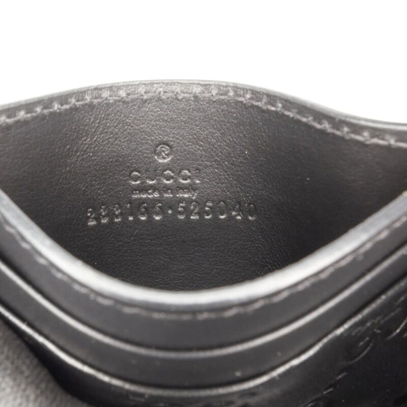 Gucci Pre-owned Gucci Guccissima Card Holder Unisex URZKZ00R0D4J1K1S ...