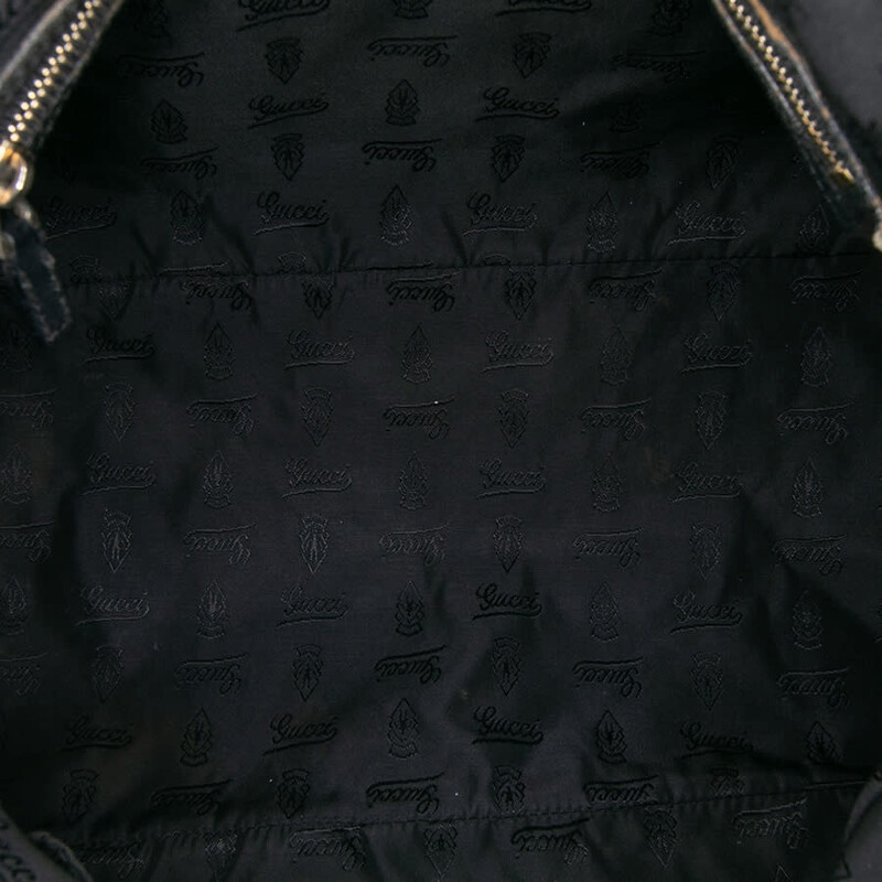 Gucci Pre-owned Gucci Large Patent Hysteria Satchel Ladies ...