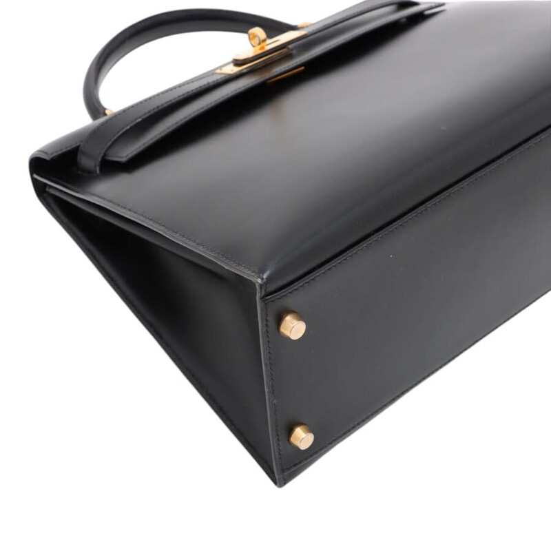 Hermes Pre-owned Hermes Box Calf Kelly Sellier 32 Ladies ...