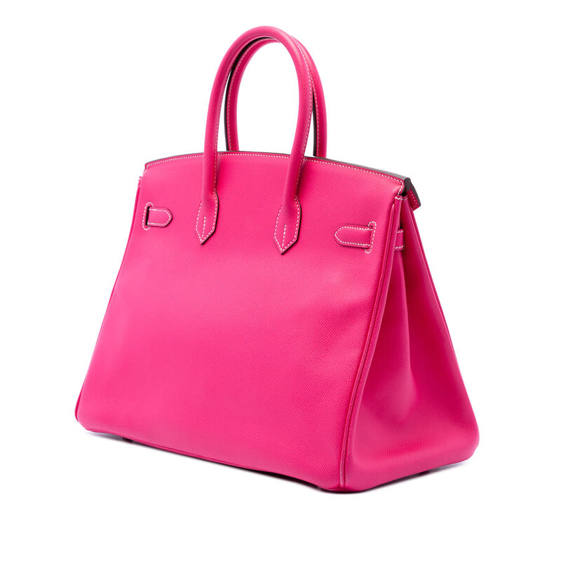 Hermes Pre-owned Hermes Epsom Candy Verso Birkin Retourne 35 Ladies ...