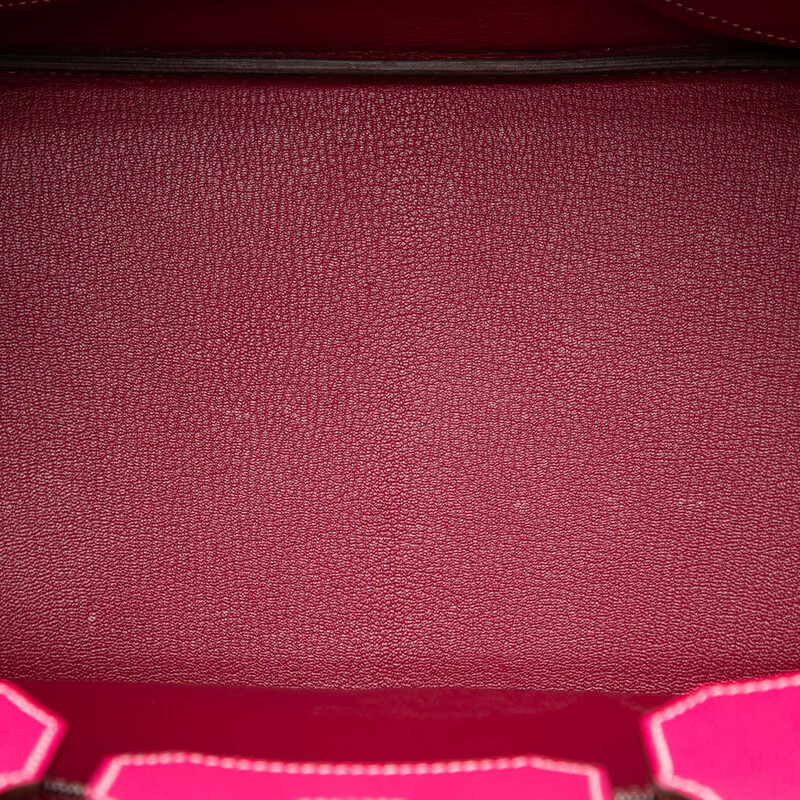 Hermes Pre-owned Hermes Epsom Candy Verso Birkin Retourne 35 Ladies ...