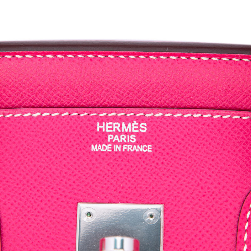 Hermes Pre-owned Hermes Epsom Candy Verso Birkin Retourne 35 Ladies ...