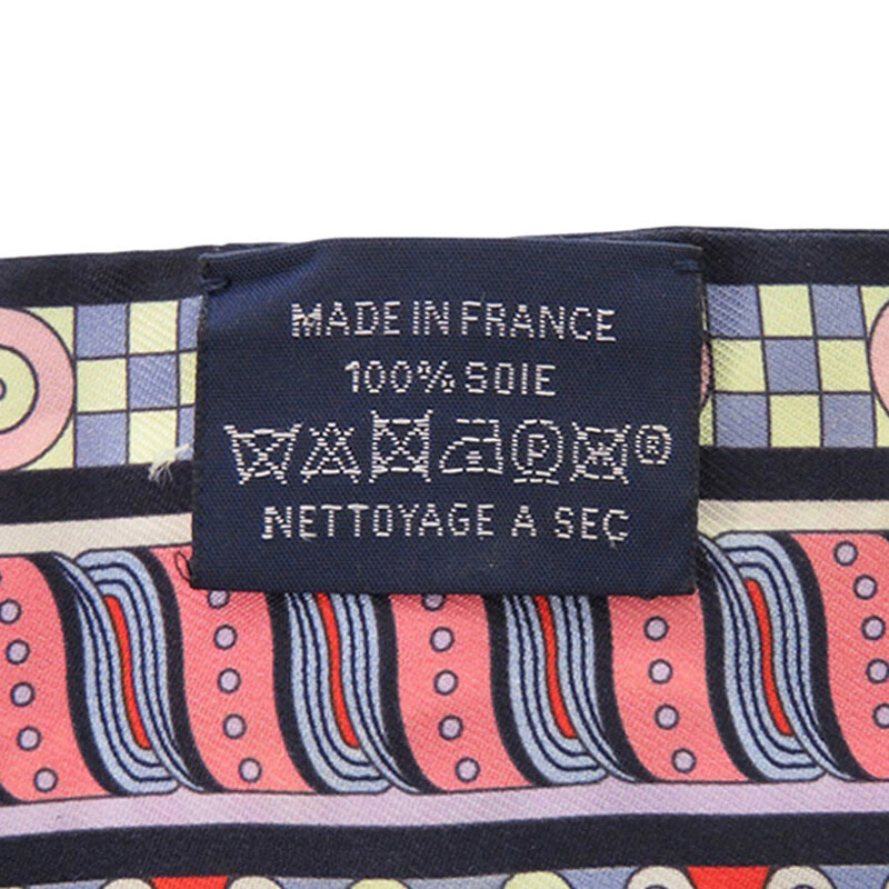 Hermes Pre-owned Hermes Harnais En Rosace Silk Twilly Scarf Ladies ...