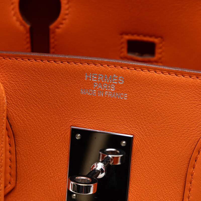 Hermes Pre-owned Hermes Swift Birkin Retourne 35 Ladies ...