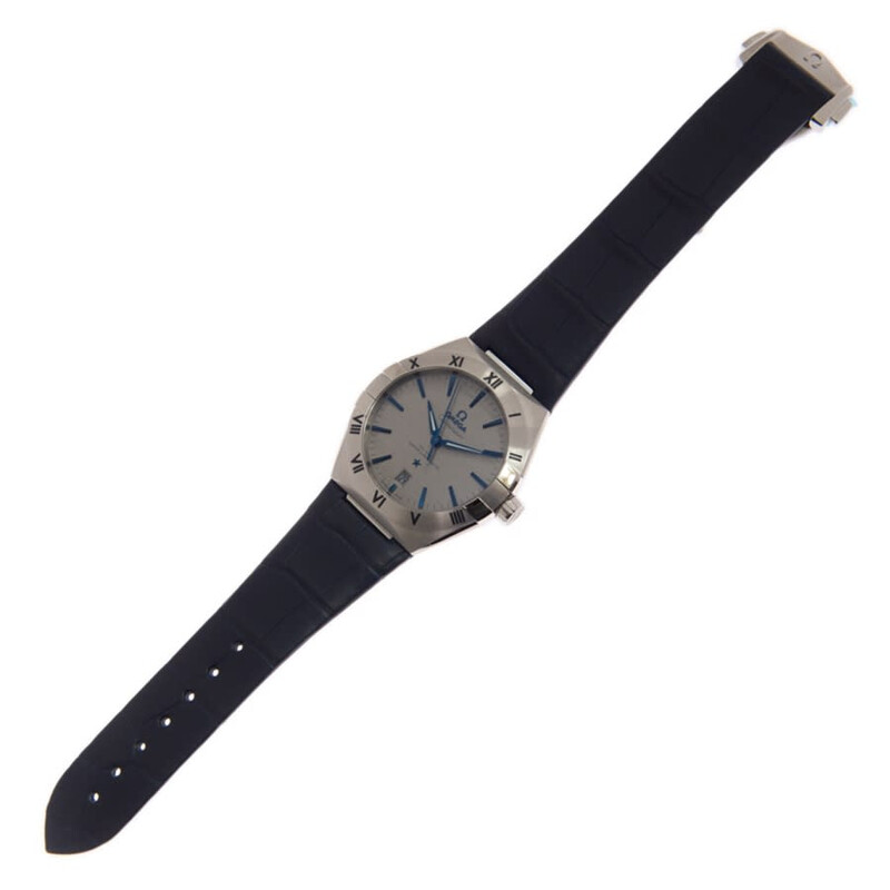 Omega Pre-owned Omega Constellation Co-Axial Automatic Chronometer Grey ...