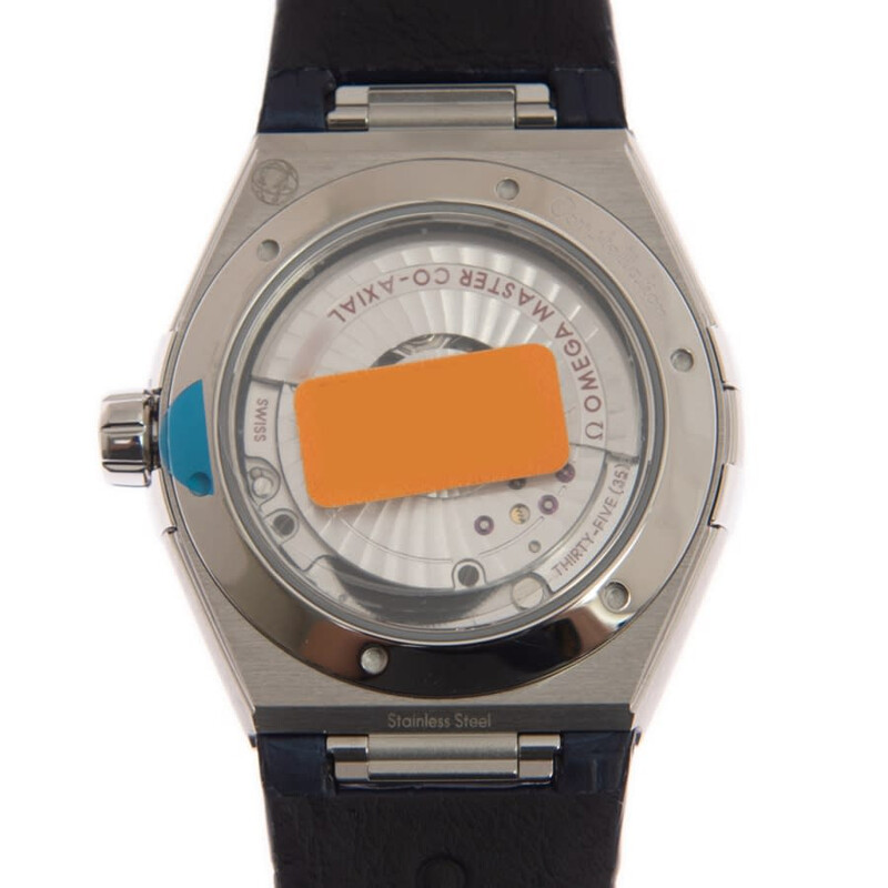Omega Pre-owned Omega Constellation Co-Axial Automatic Chronometer Grey ...