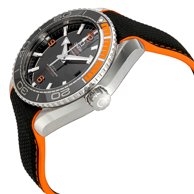 Omega Pre-owned Omega Seamaster Planet Ocean Black Dial Men's Watch 215 ...