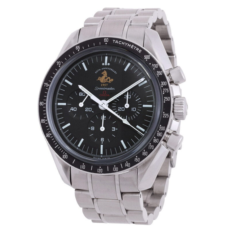 Omega Pre-Owned Omega Speedmaster 50Th Anniversay Professional ...