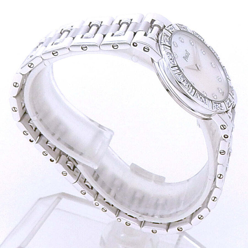 Piaget Pre-owned Piaget Mini Dancer Quartz Diamond Ladies Watch P10215 ...