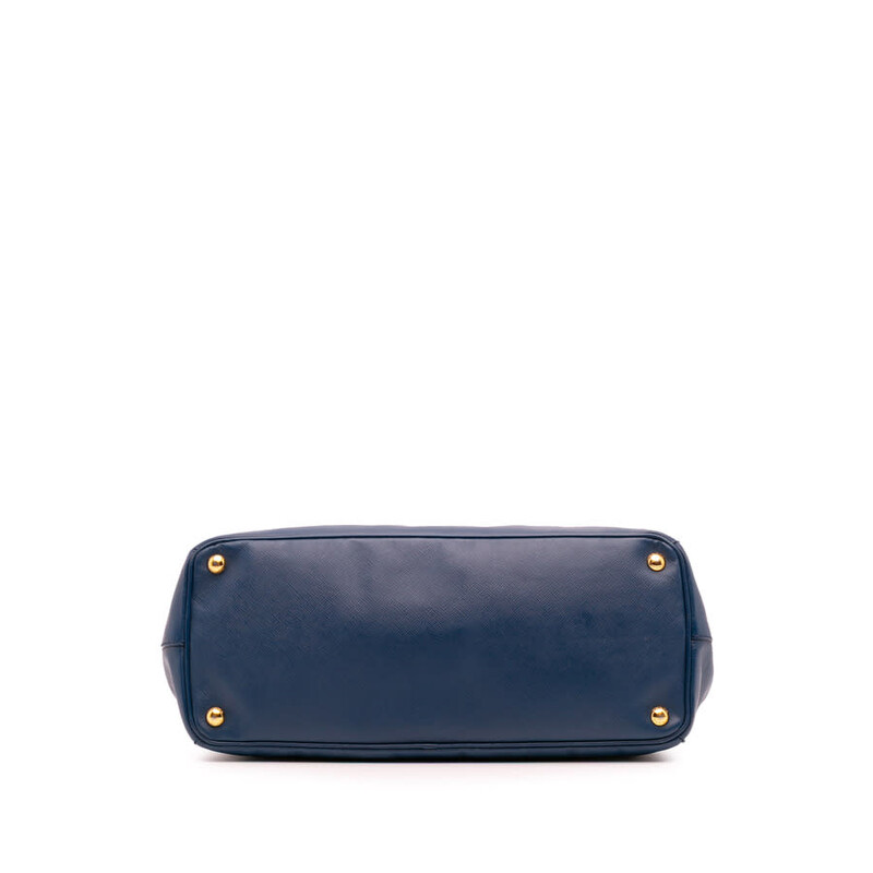 Prada Pre-owned Prada Large Saffiano Lux Galleria Double Zip Tote ...