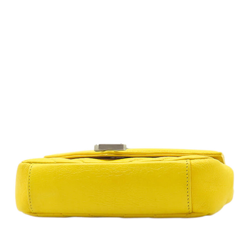 Saint Laurent Pre-owned Saint Laurent Baby Chevron Calfskin Monogram ...